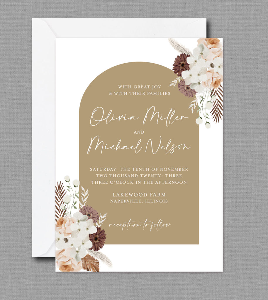 Fall Wedding Invitations - Affordable Wedding Invitations - Affordable ...
