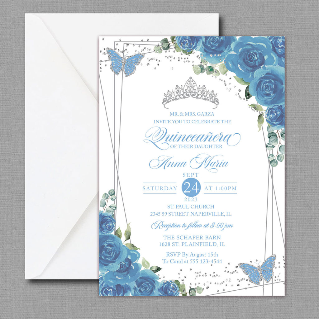 Quinceanera Invitation - Affordable Wedding Invitations - Affordable ...