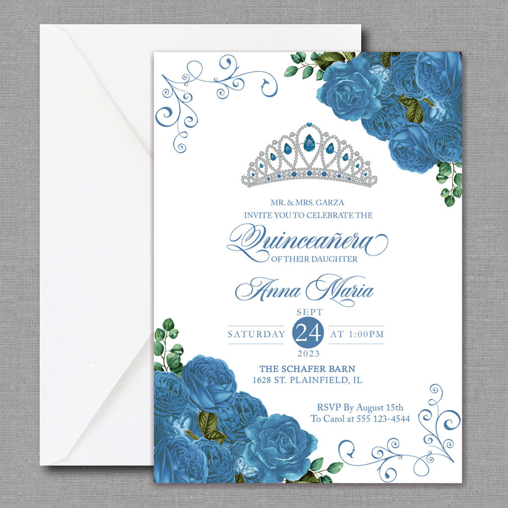 Quinceanera Invitation - Affordable Wedding Invitations - Affordable ...